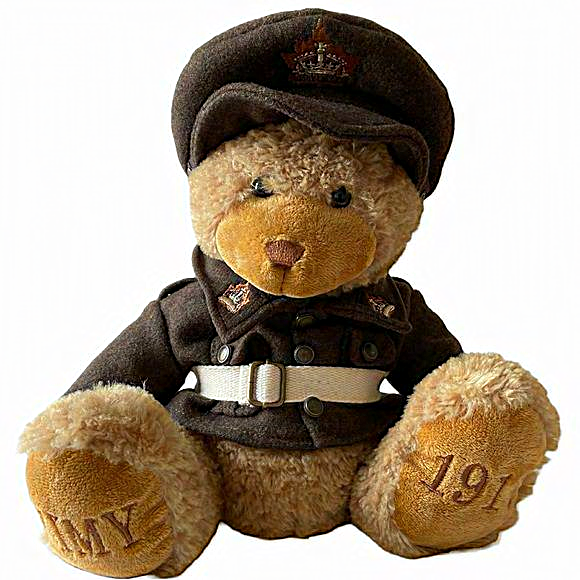 Kellytoy | Toys | Canadian Army Ball Commemorative Military Teddy Bear ...